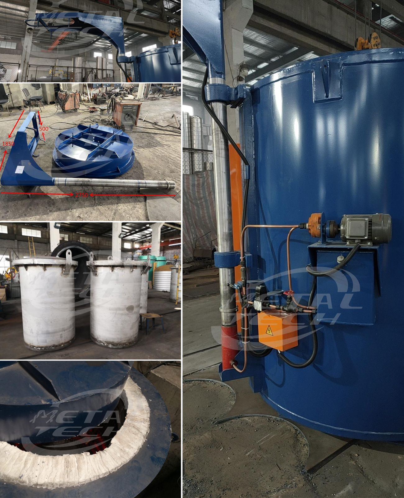 Hydraulic Cover Annealing Furnace, Hydrogen Annealing Furnace Steel ...