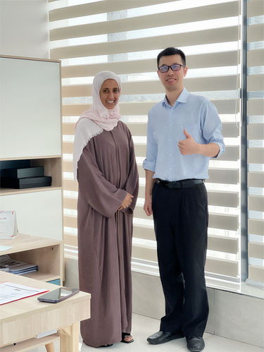 Meeting with the CEO of Manufacturing and Trading Cluster，GSM Group ...